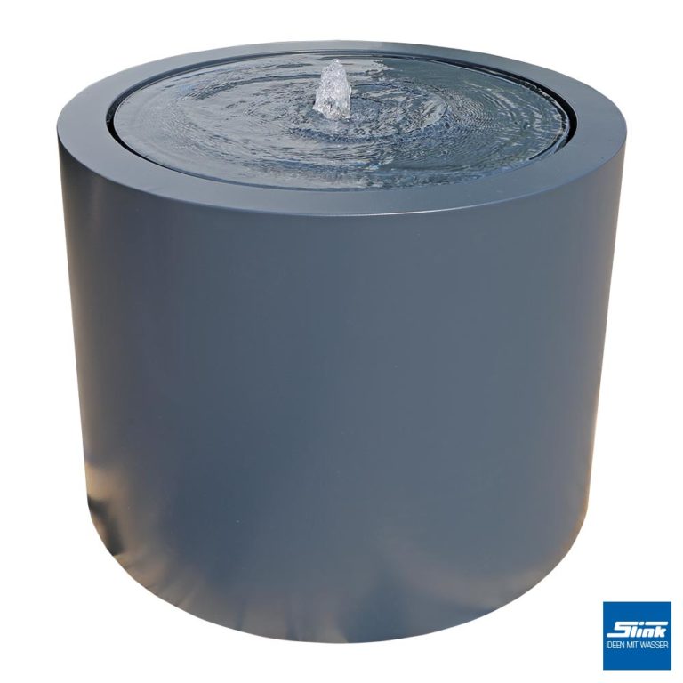 Springbrunnen Aluminium-Rundtisch - Gartenbrunnen, Wasserbecken und ...
