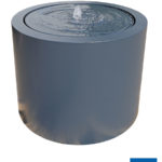 Springbrunnen Aluminium-Rundtisch - Slink | Ideen mit Wasser