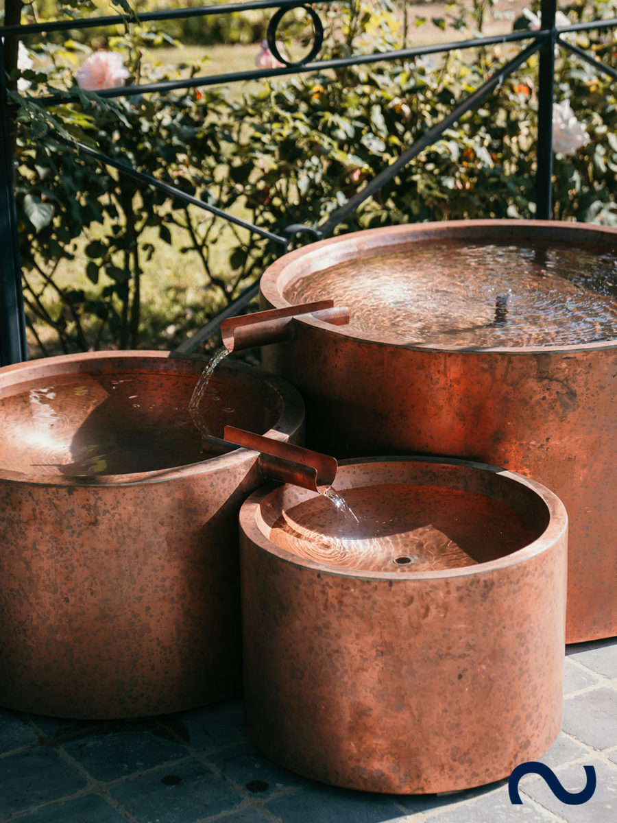 Slink Springbrunnen | Brunnen für die Terrasse und den Balkon