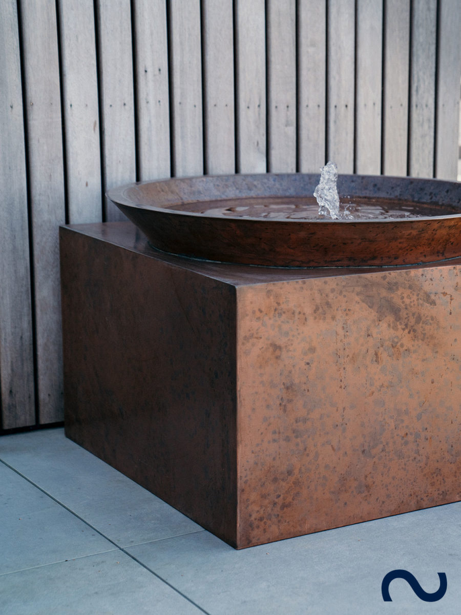 Slink Springbrunnen | Brunnen für die Terrasse und den Balkon