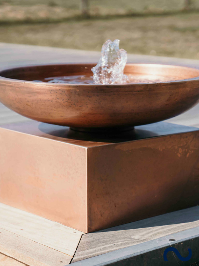 Slink Springbrunnen | Brunnen für die Terrasse und den Balkon